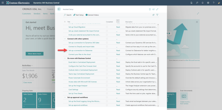 Connecting Dynamics 365 Business Central and Dataverse with virtual ...