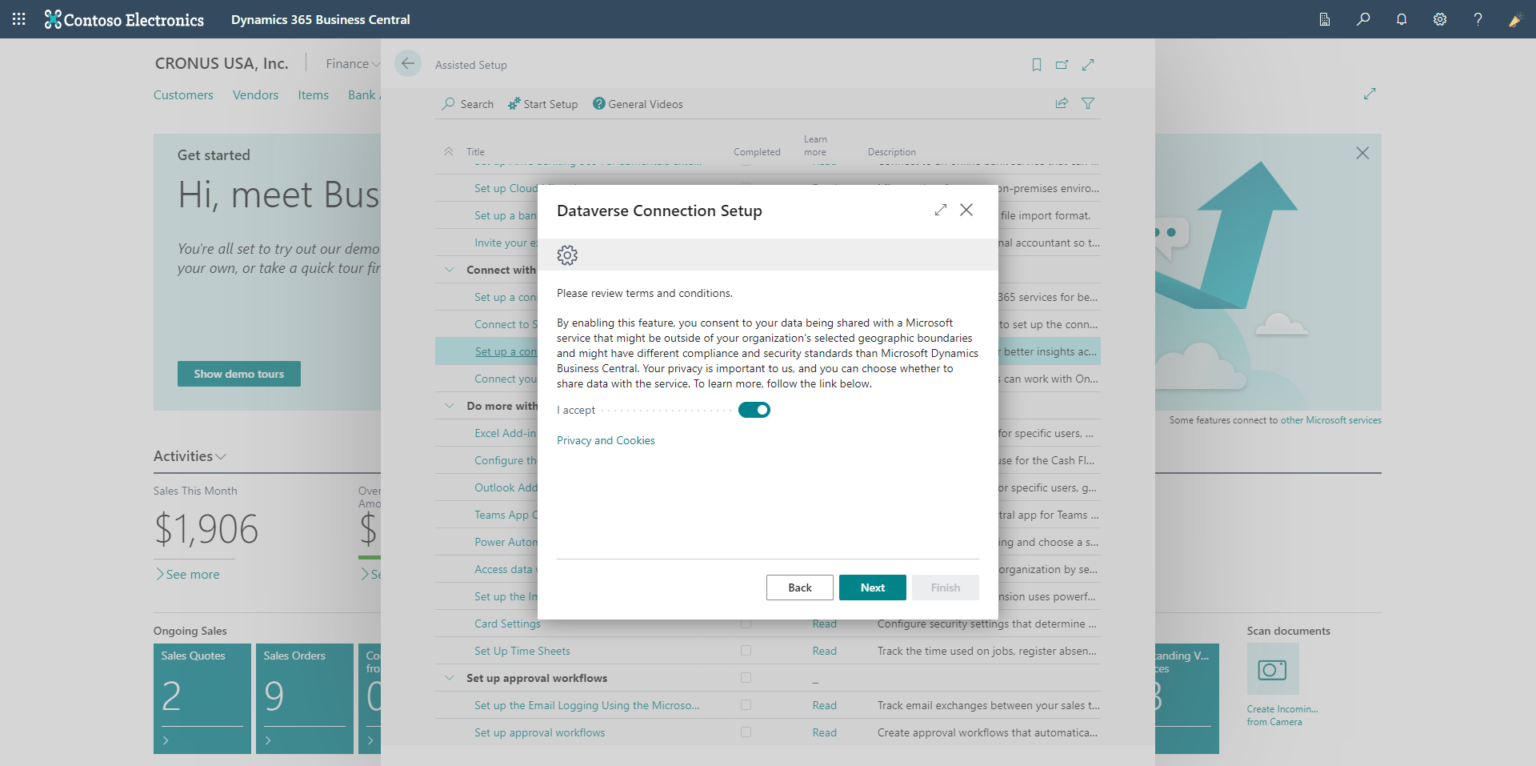 Connecting Dynamics 365 Business Central and Dataverse with virtual ...
