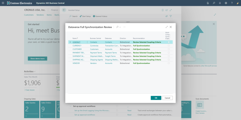 Connecting Dynamics 365 Business Central and Dataverse with virtual ...