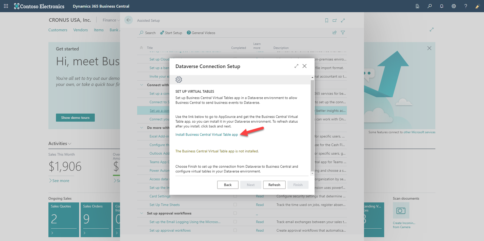 Connecting Dynamics 365 Business Central and Dataverse with virtual ...