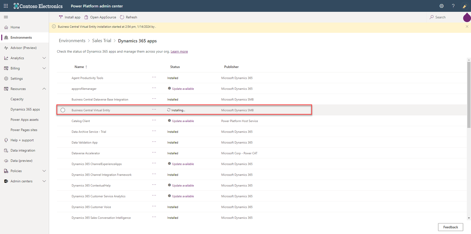 Connecting Dynamics 365 Business Central and Dataverse with virtual ...