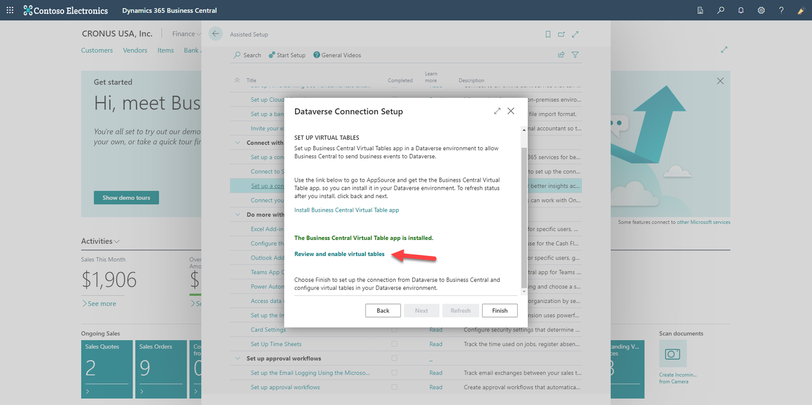 Connecting Dynamics 365 Business Central and Dataverse with virtual ...