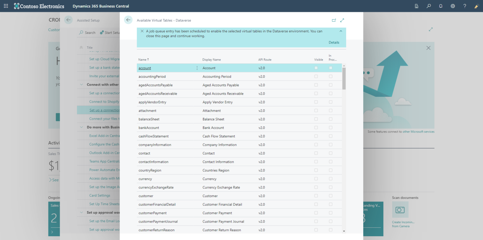 Connecting Dynamics 365 Business Central and Dataverse with virtual ...