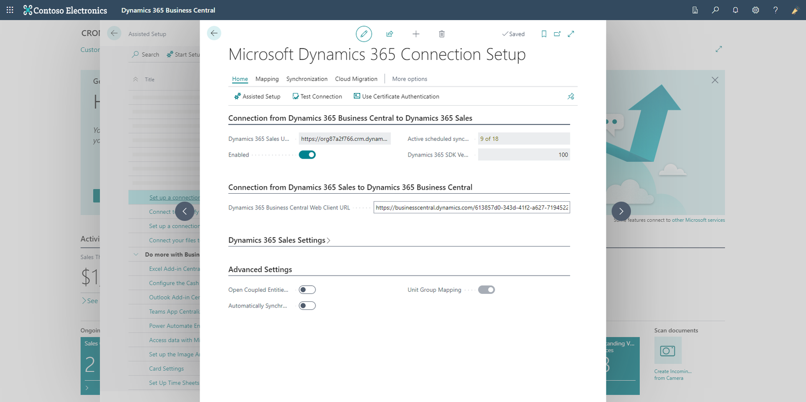 How to set a connection between Dynamics 365 Business Central and ...